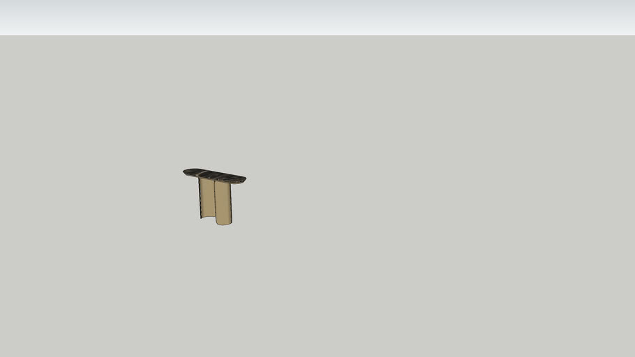 Opera Contemporary - Gabriel Console Table | 3D Warehouse