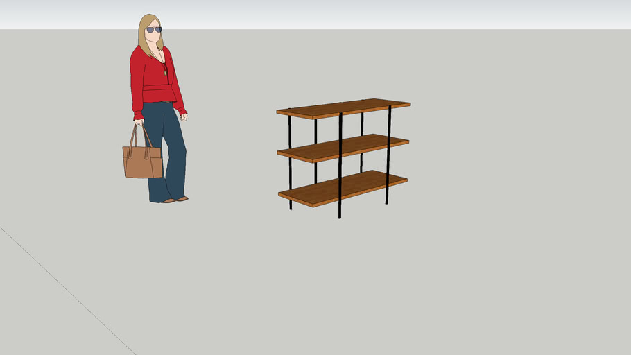 Display Shelves Modern | 3D Warehouse