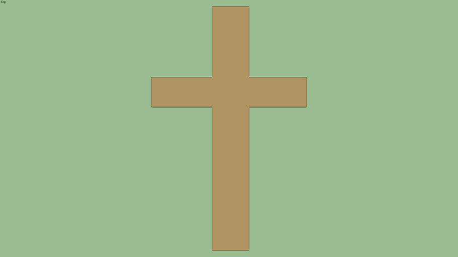 Wooden Cross | 3D Warehouse
