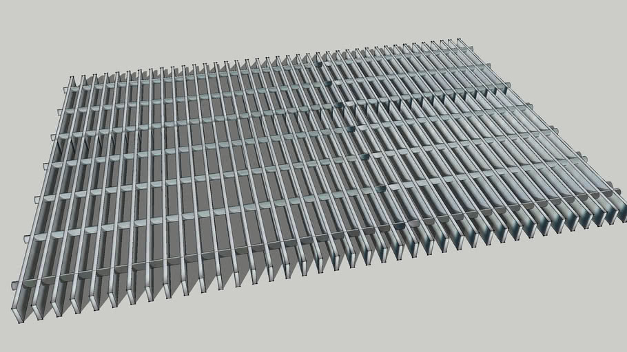 Grating, metal floor | 3D Warehouse