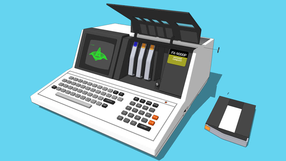 CASIO Personal computer FX-9000P (1981:Japan) | 3D Warehouse