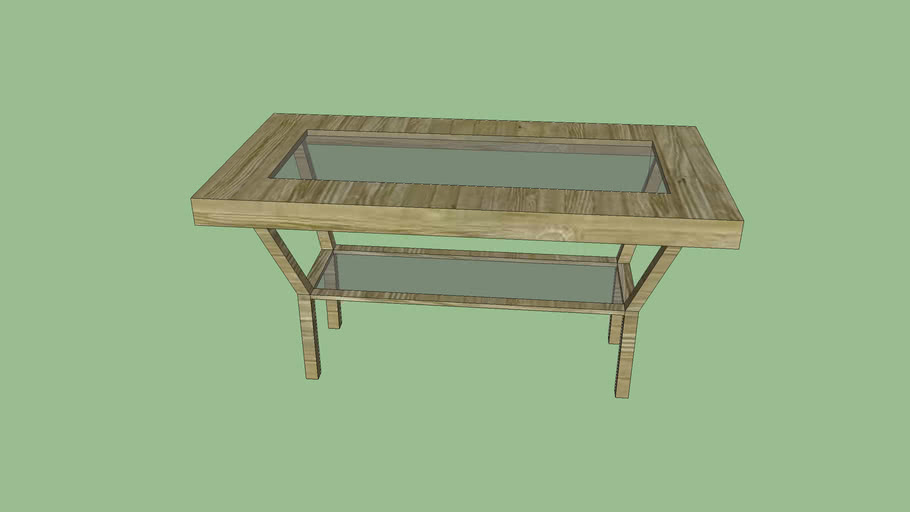 Rustic Coffee Table | 3D Warehouse