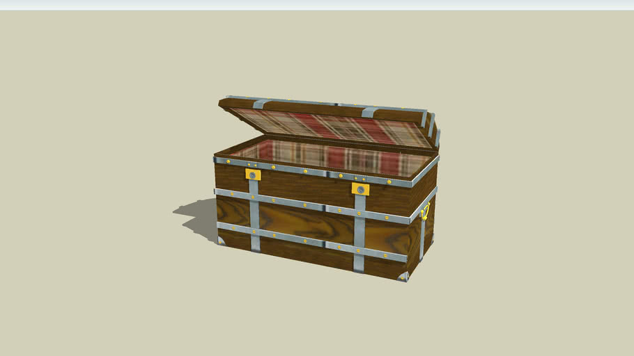 Open chest | 3D Warehouse