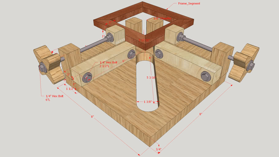 Corner Clamp / Frame Clamp Jig | 3D Warehouse