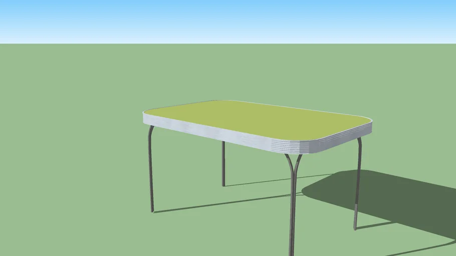Laminex dining table | 3D Warehouse