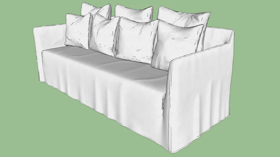 sofa ghost 2017 | 3D Warehouse