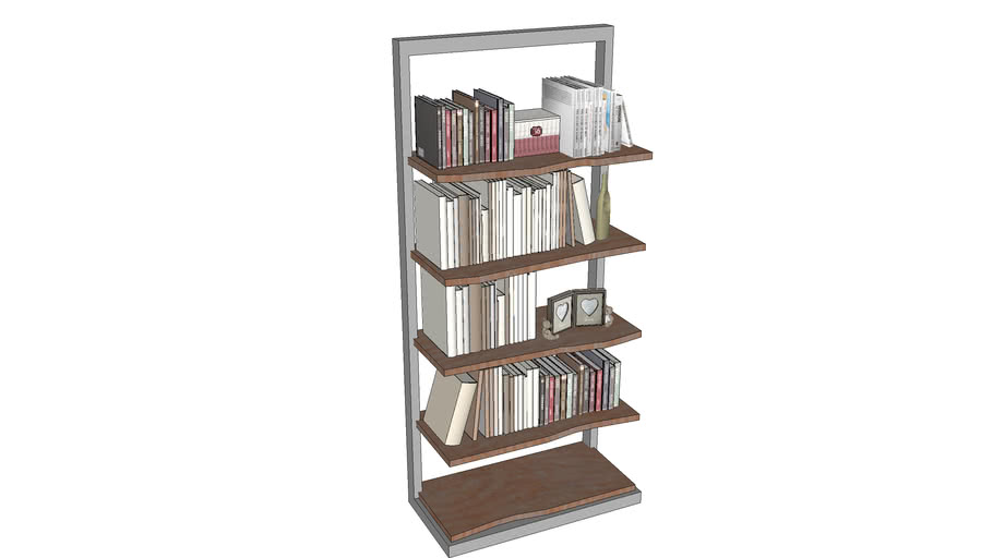 EP book rack | 3D Warehouse