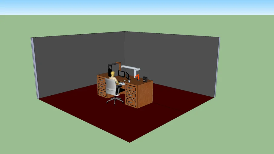 Computer Man | 3D Warehouse