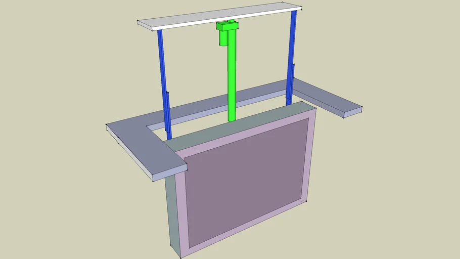 POP Down from Ceiling TV Mechanism using Firgelli Auto Linear Actuator ...