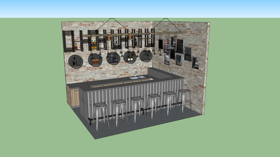 Rustic bar | 3D Warehouse