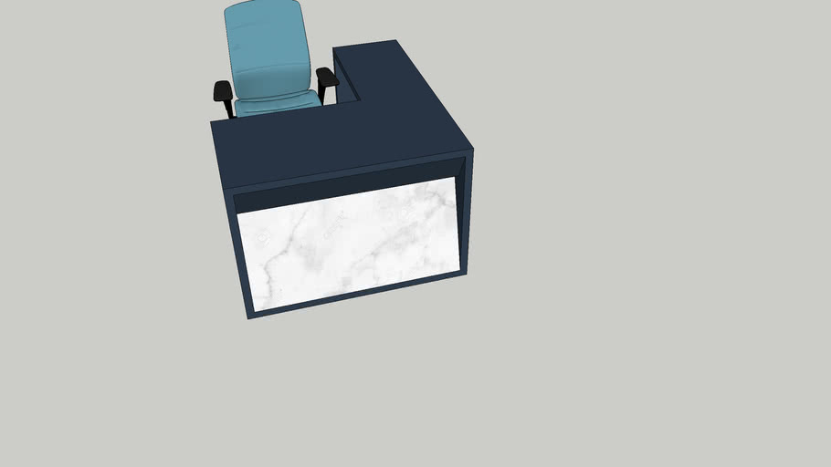 reception desk | 3D Warehouse