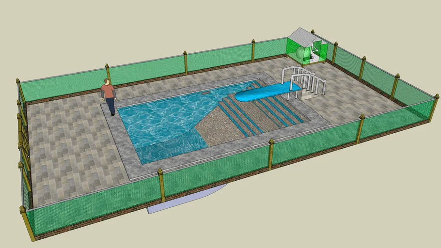 nice swiming pool | 3D Warehouse