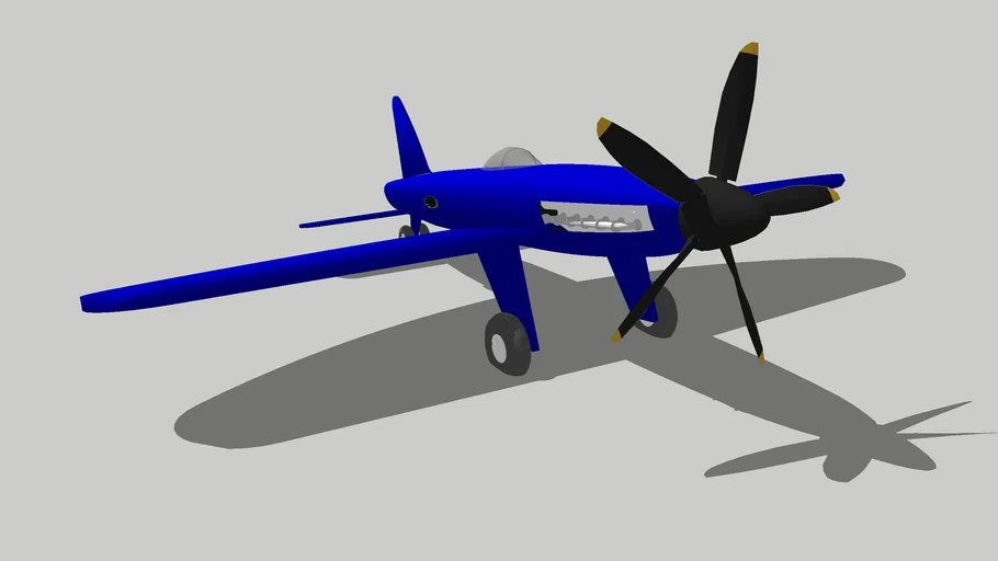Small airplane | 3D Warehouse