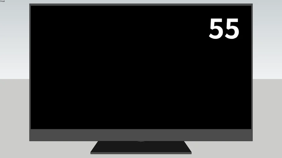 TV55inch | 3D Warehouse