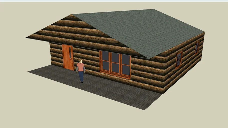 log cabin | 3D Warehouse