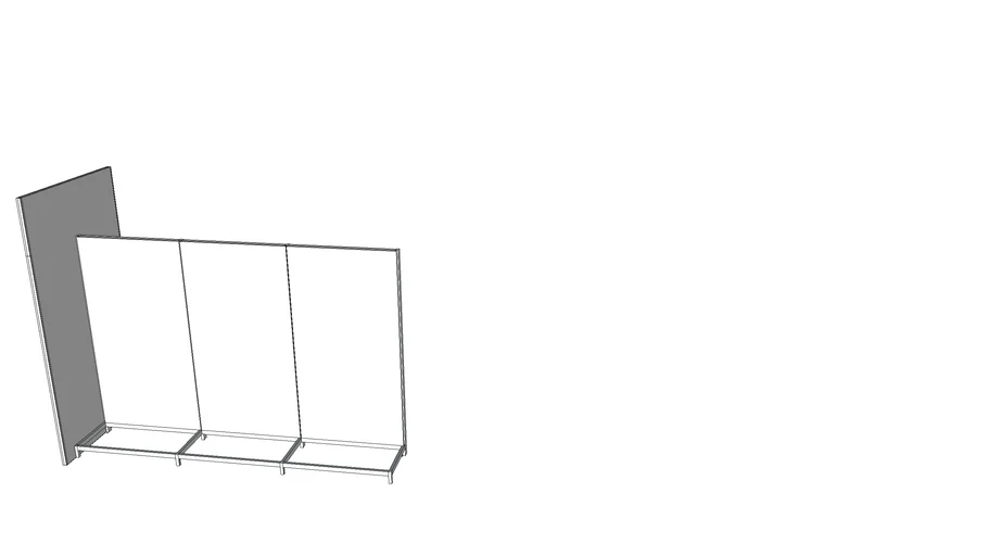 Shop fitting shelving display | 3D Warehouse