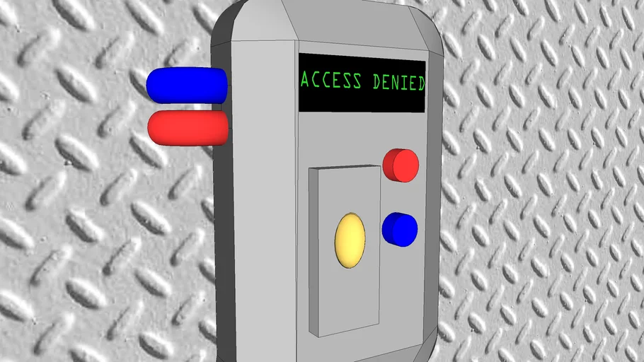 Fingerprint Scanner | 3D Warehouse