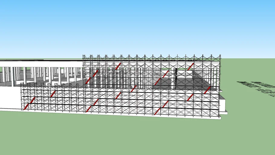 Scaffolding(SRB Tank) | 3D Warehouse