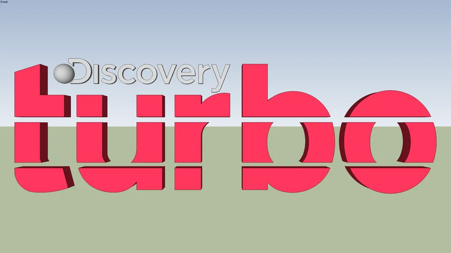 Discovery Turbo logo 2015 | 3D Warehouse