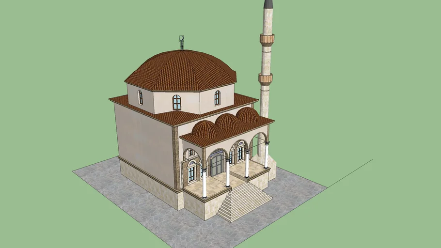 Athen's mosque | 3D Warehouse