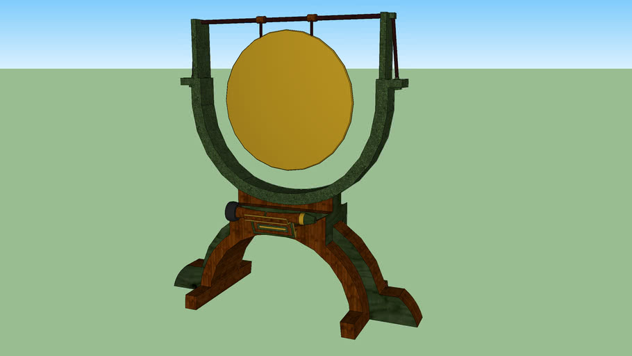 New Japanese Style Gong | 3D Warehouse