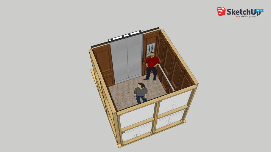 Elevator Interior | 3D Warehouse