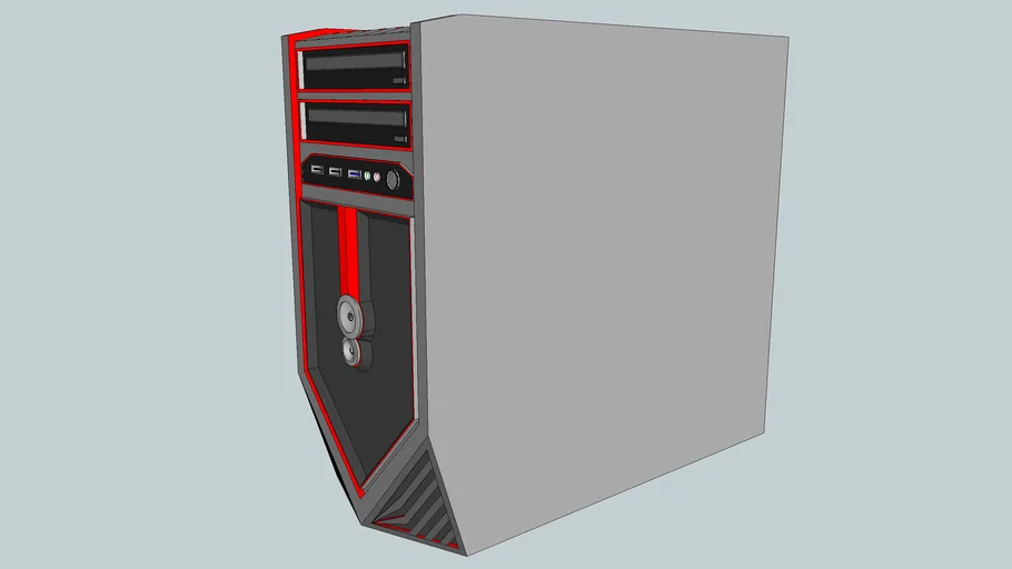 modern computer | 3D Warehouse