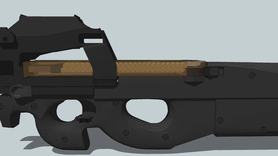 Weapon - FN P90 | 3D Warehouse
