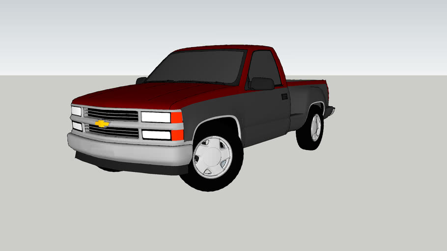1996 Chevrolet Silverado Stepside 2WD | 3D Warehouse