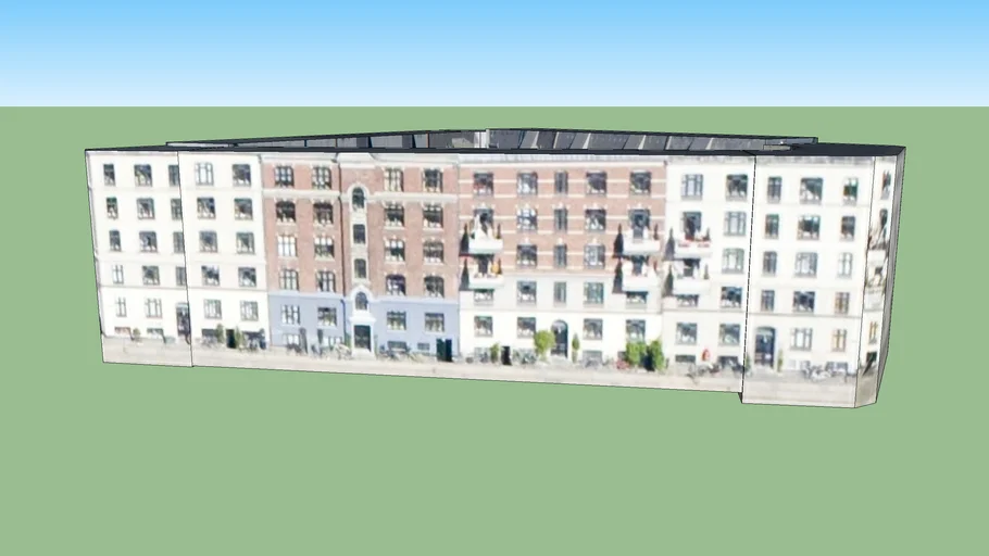 Edificio in Copenaghen, Danimarca | 3D Warehouse