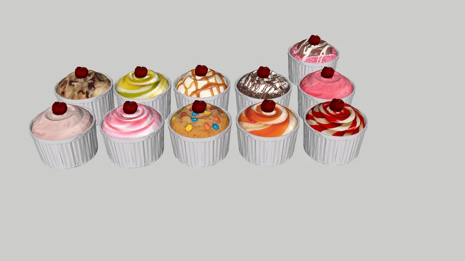 11 Desserts | 3D Warehouse