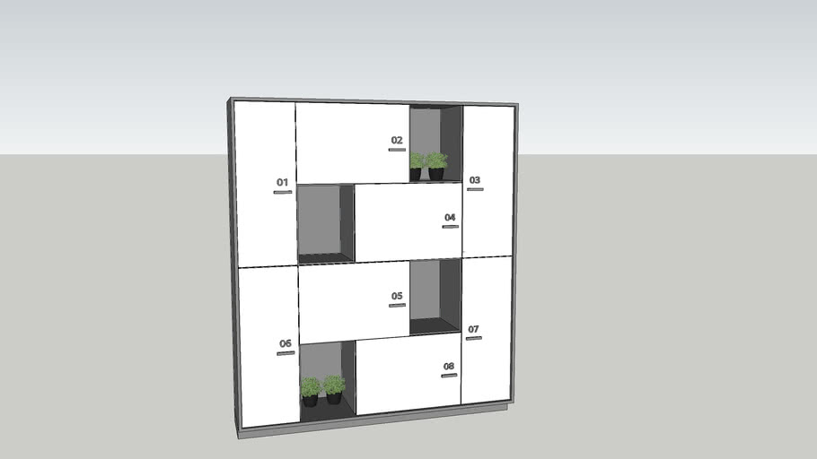 Locker_1 | 3D Warehouse