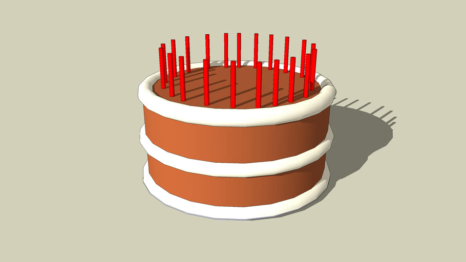 Birthday Cake! | 3D Warehouse