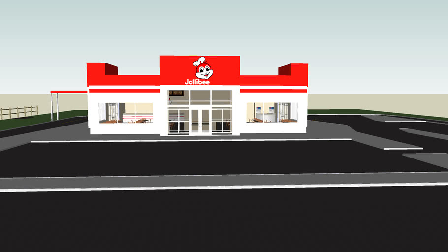 Jollibee Branch - Fully Furnished | 3D Warehouse