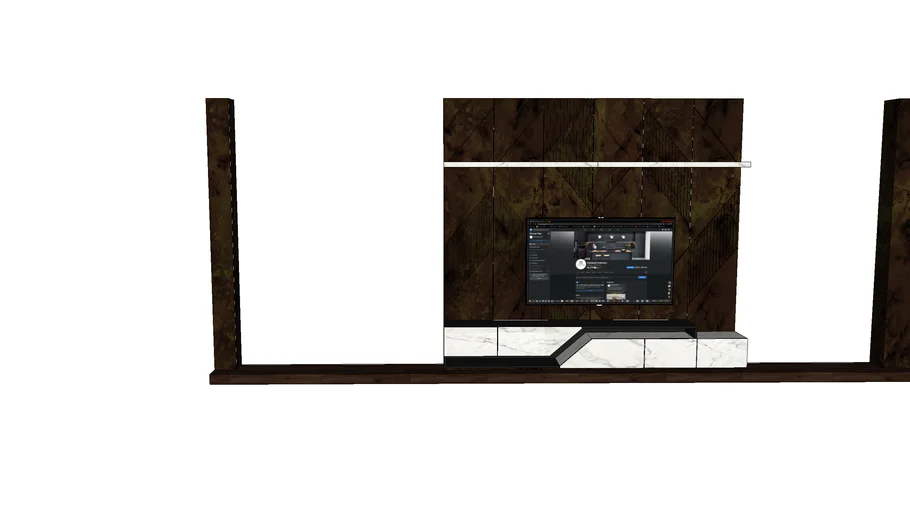 TV-rack | 3D Warehouse