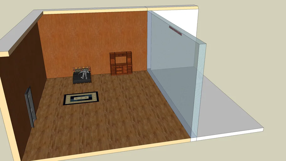 A simulation room | 3D Warehouse