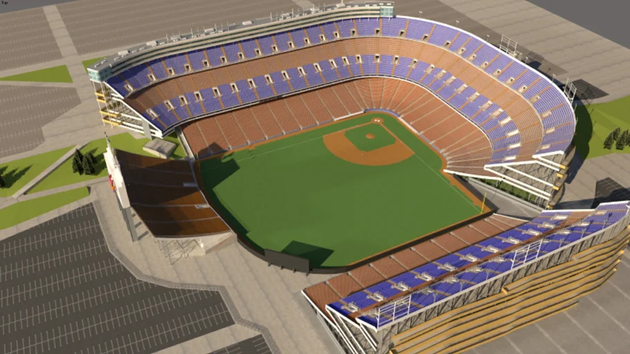 mile high stadium, baseball | 3D Warehouse