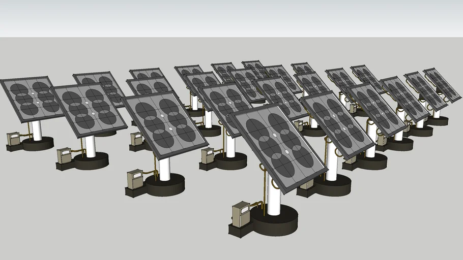 Solar panels (FEE5) | 3D Warehouse