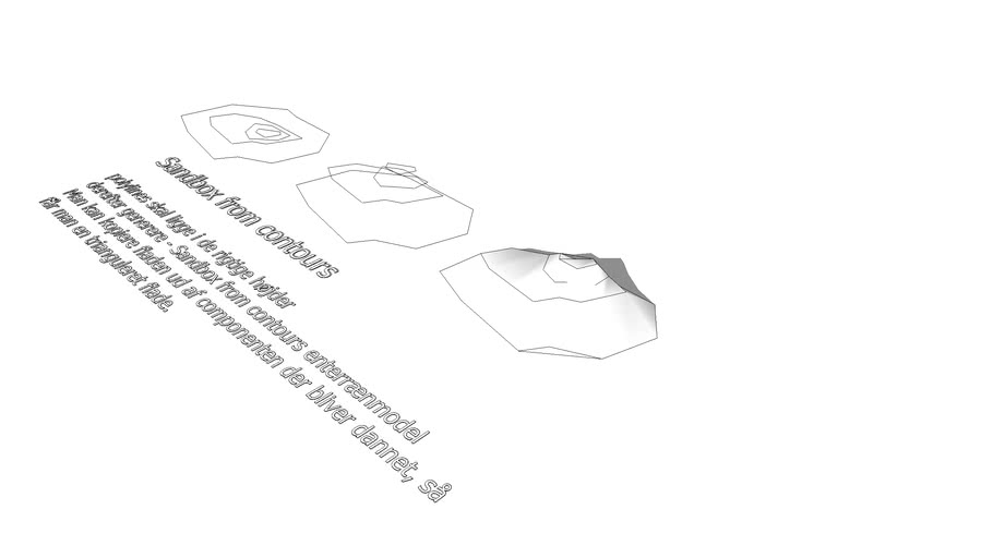 Sketchup Plugin - Tutorial - Sandbox from contours | 3D Warehouse