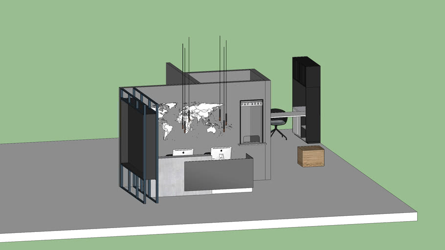 RECEPTION WINDOW | 3D Warehouse