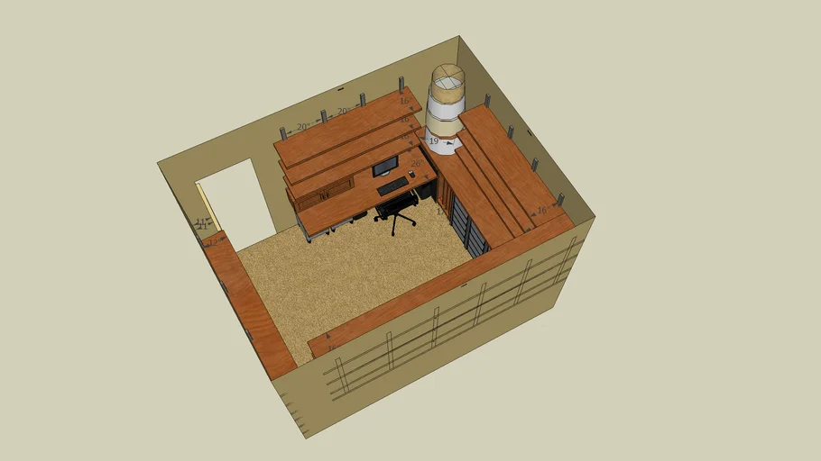 NYC Storage room | 3D Warehouse