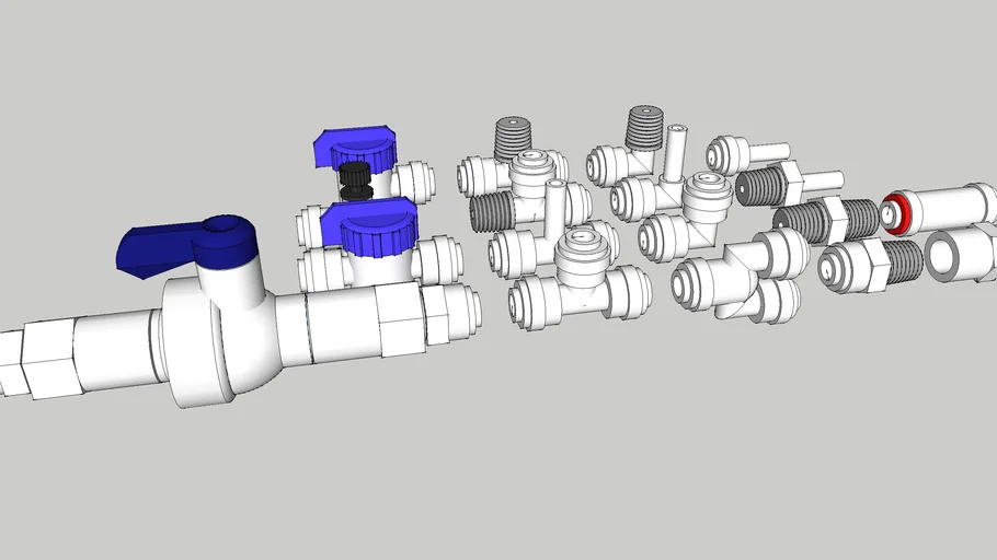 Raccordi John Guest | 3D Warehouse