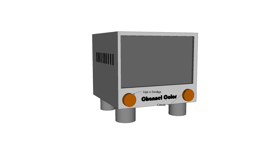 TV - Channel Color (1956) | 3D Warehouse