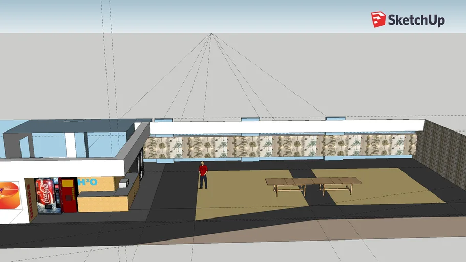 DSS - Inrichting refter - Groen V1 | 3D Warehouse