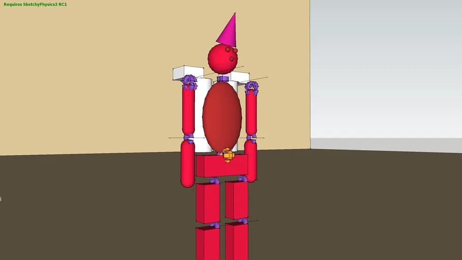 Sketchyphysics Jetpack Ragdoll | 3D Warehouse