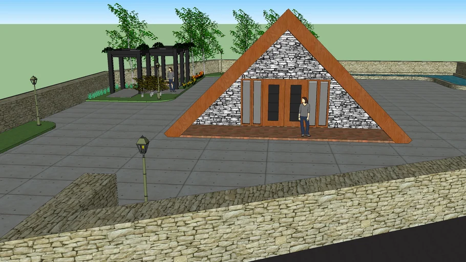Triangle House | 3D Warehouse