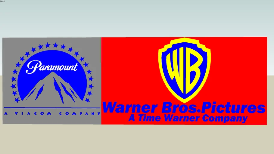Paramount And Warner Bros Logos | 3D Warehouse