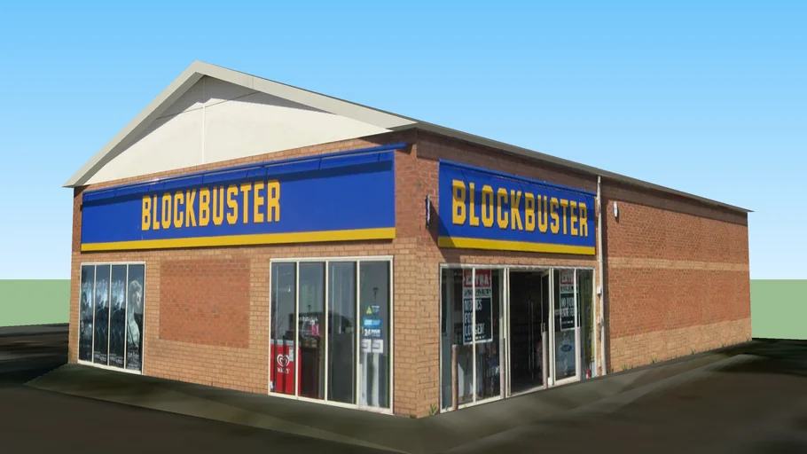 Blockbuster, Huntingdon | 3D Warehouse