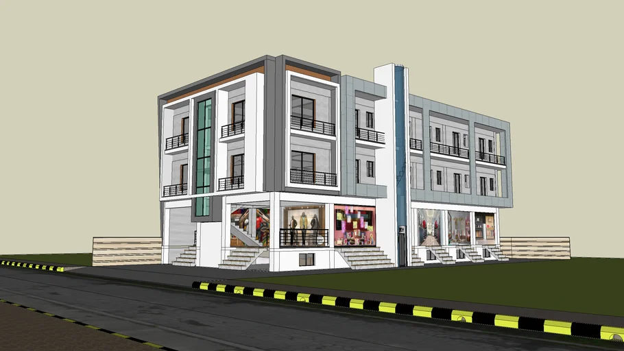 MODERN BUILDING | 3D Warehouse