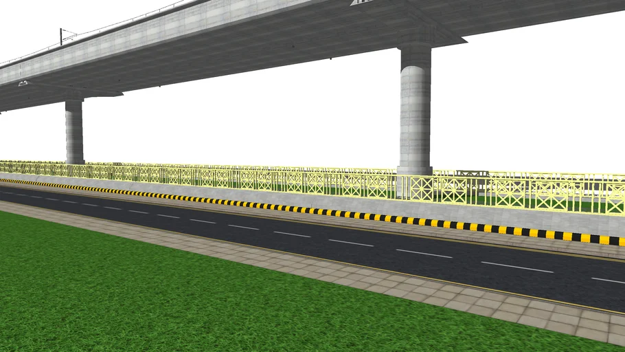 Lucknow Metro Viaduct | 3D Warehouse